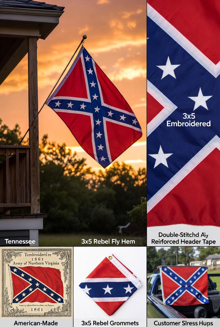 Meaning of the Confederate Flag: 1861 History & Southern Pride ...